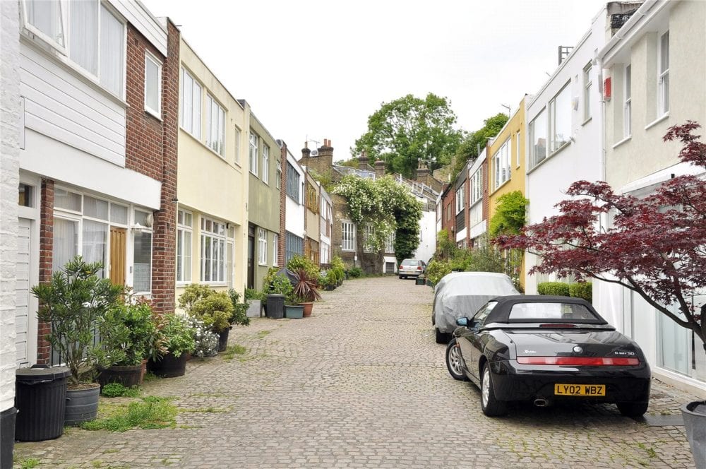 Discover Belsize Park Mews, Belsize Park, Finchley Road, London, NW3